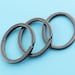 Oval Key Split Rings Metal Oval Rings Key Ring O Ringkey - Etsy