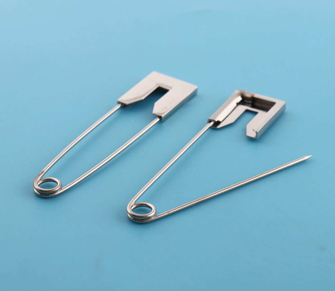 8pcs 80mm Large Safety Pin Giant / Jumbo Horse Blanket Pins /craft ...