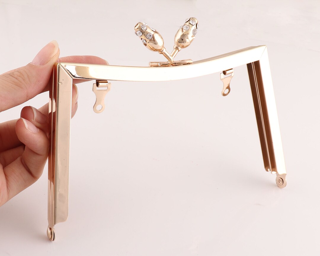 Bag Frame Purse Frame With Rhinestone,rectangle Internal Bag Frame With ...