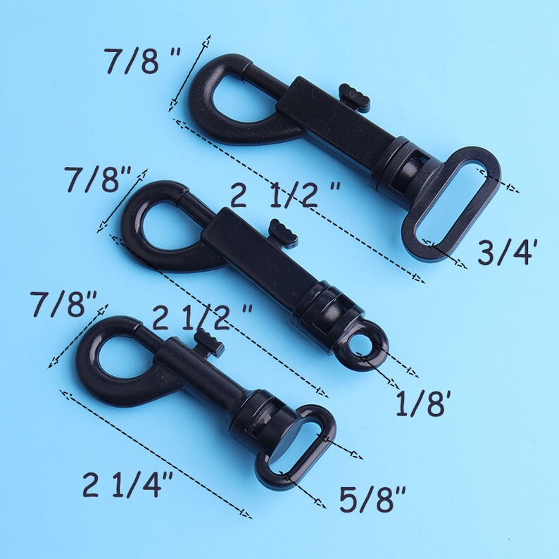 4pcs Swivel Plastic Snap Tilt Hook Clips Plastic Snap Hooks - Etsy