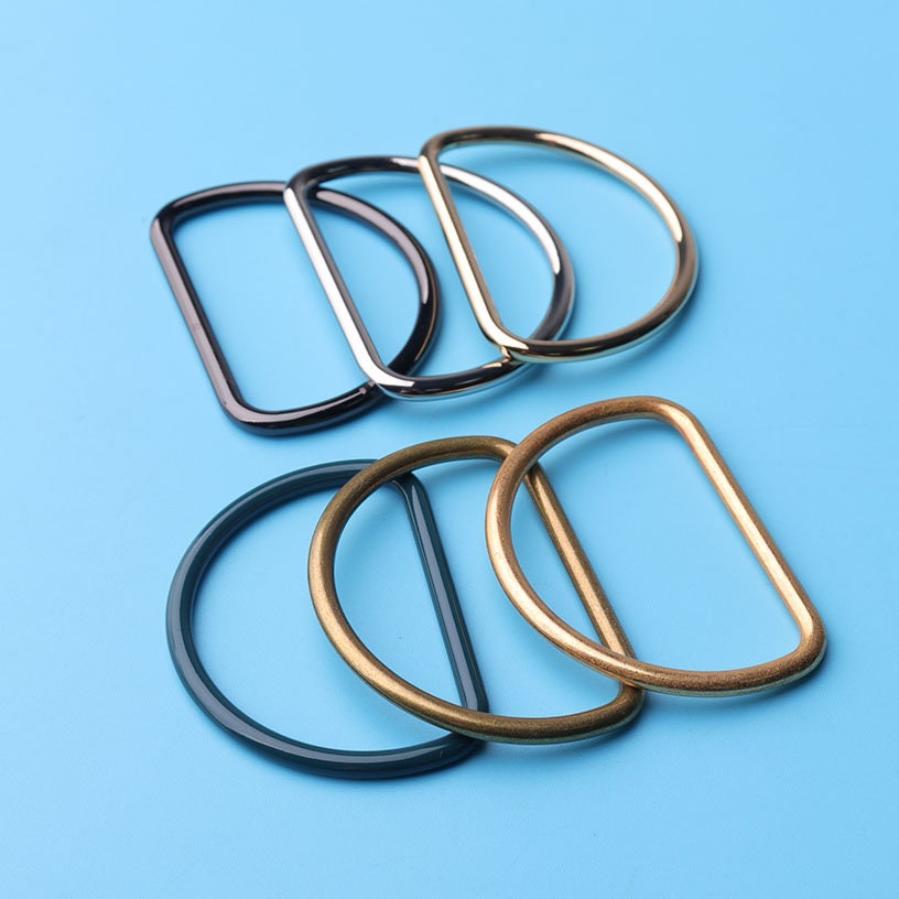 4pcs Metal D Ring Zinc Alloy Flat Plated High Quality for - Etsy