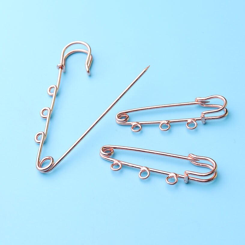 6pcs Safety Pins Big Pins Jumbo Pins Blank Pink for Hand Craft - Etsy