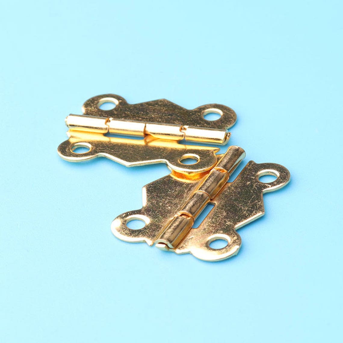12pcs Metal Hinges Vintage Gold Hinges Jewelry Box Hinges - Etsy