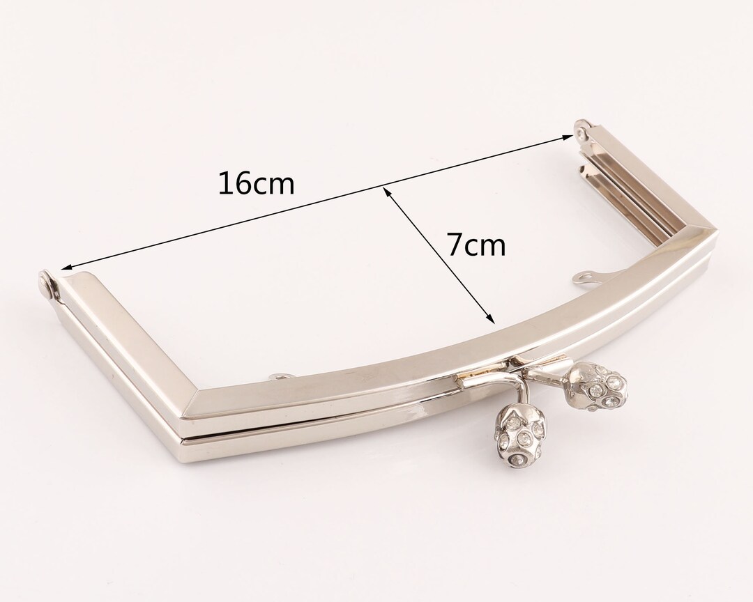 Handbag Frame Purse Frame With Rhinestone,rectangle Internal Bag Frame ...