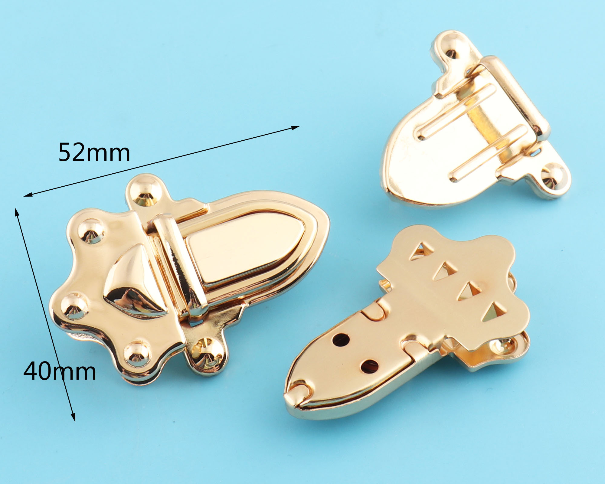 Purse lock Tongue Purse Lockbag Latch with gold color5240mm | Etsy