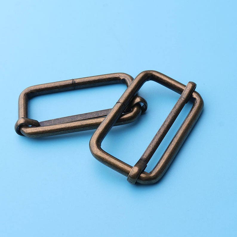 Bronze Slide 2pcs Center Bar Slide Antique Brass Bronze Purse - Etsy