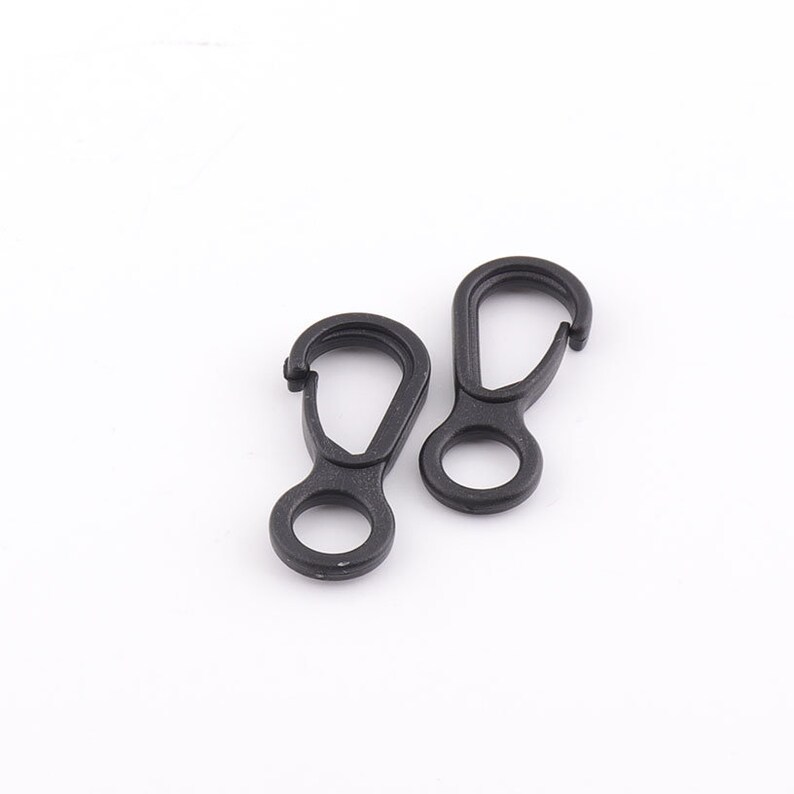 8PCS Hook Quick Clip Keychain Fastener Backpack and Bags Straps Buckle ...