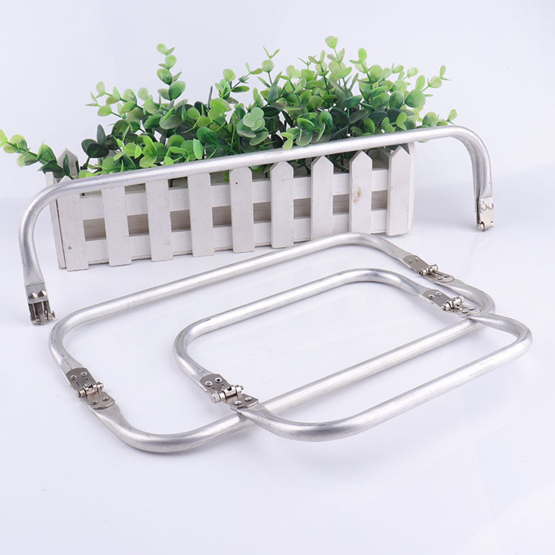 Aluminous Tubular Internal Hinge Bag Frame Purse Frame - Etsy UK