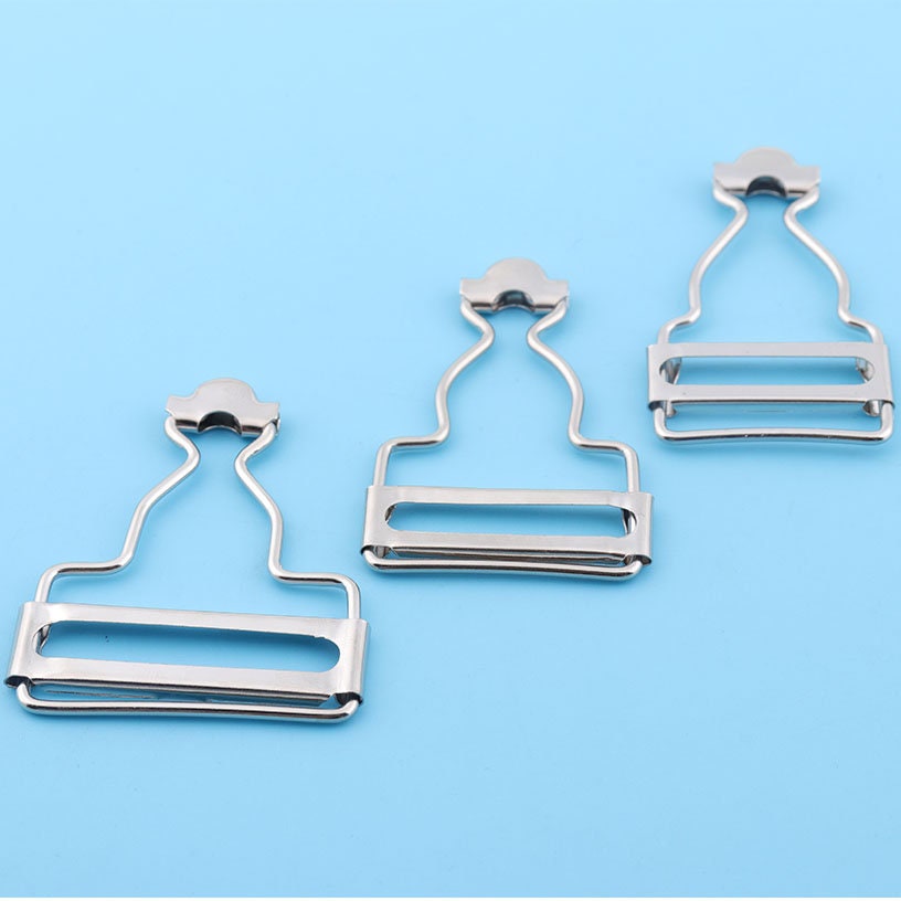 2/6/8pcs Dungaree Buckles Fastener Clip Bib Button Rivet Triglides ...