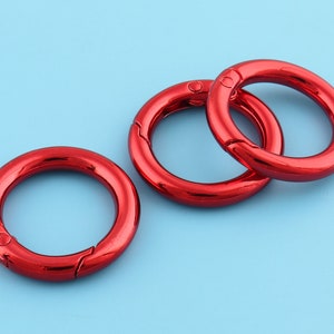 Spring Gate Ring O Ring,round Gate Ring With Red Color,out Diametel ...