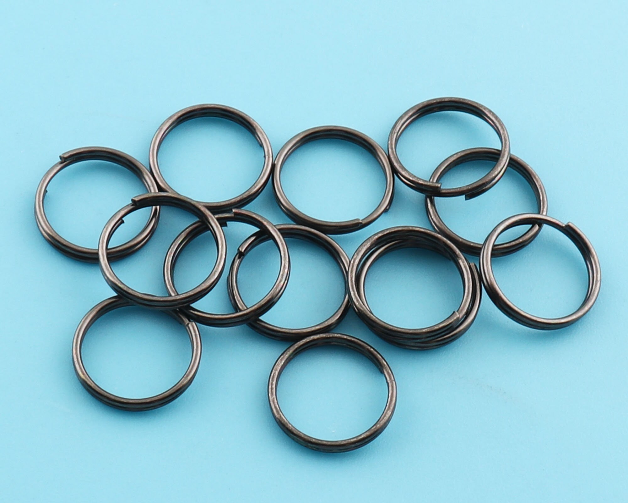 Key Ring Key Split Rings,metal O Rings Key Chain Connector With Gun ...
