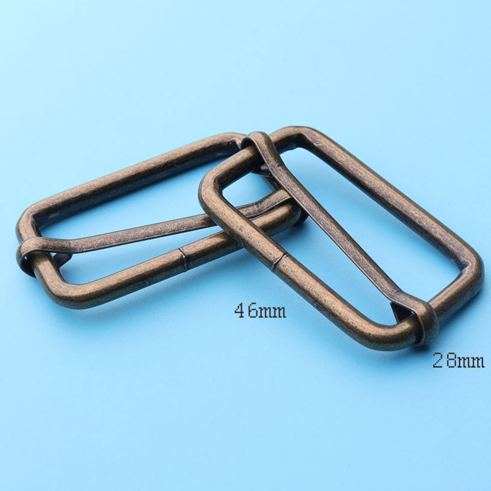 Bronze Slide 2pcs Center Bar Slide Antique Brass Bronze Purse - Etsy