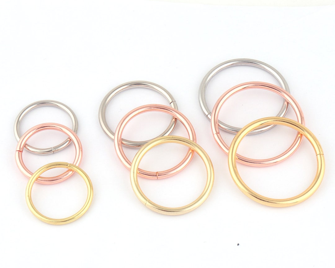 25-38mm split O ring slide adjustable buckle loop metal ring - Etsy 日本