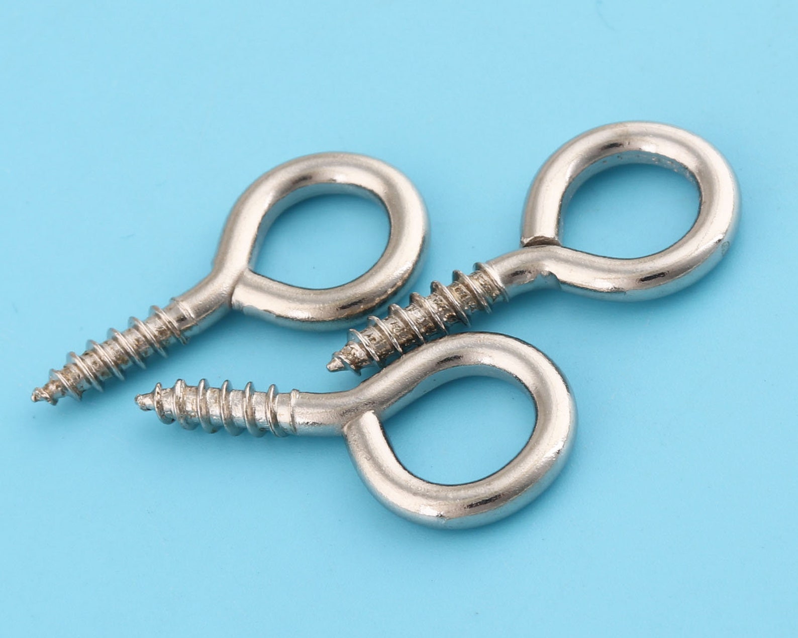 Screw Eye Pins3015 Mm Screw Eye Bails With Silver Colorfor - Etsy