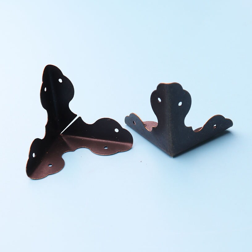 4pcs 30mm Book Corner Antique Bronze Corner Book Cover Making Book ...