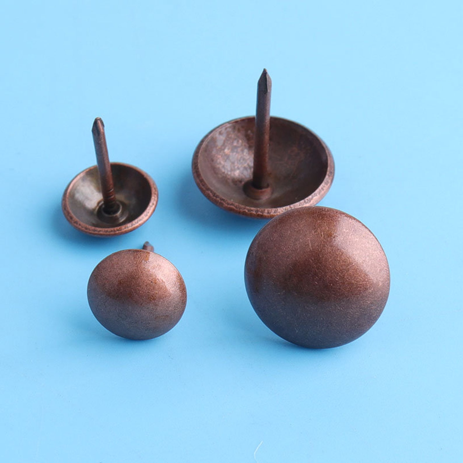 Antique Bronze Box Tacks Box Making Tacks Screw Nails Upholstery Tacks ...