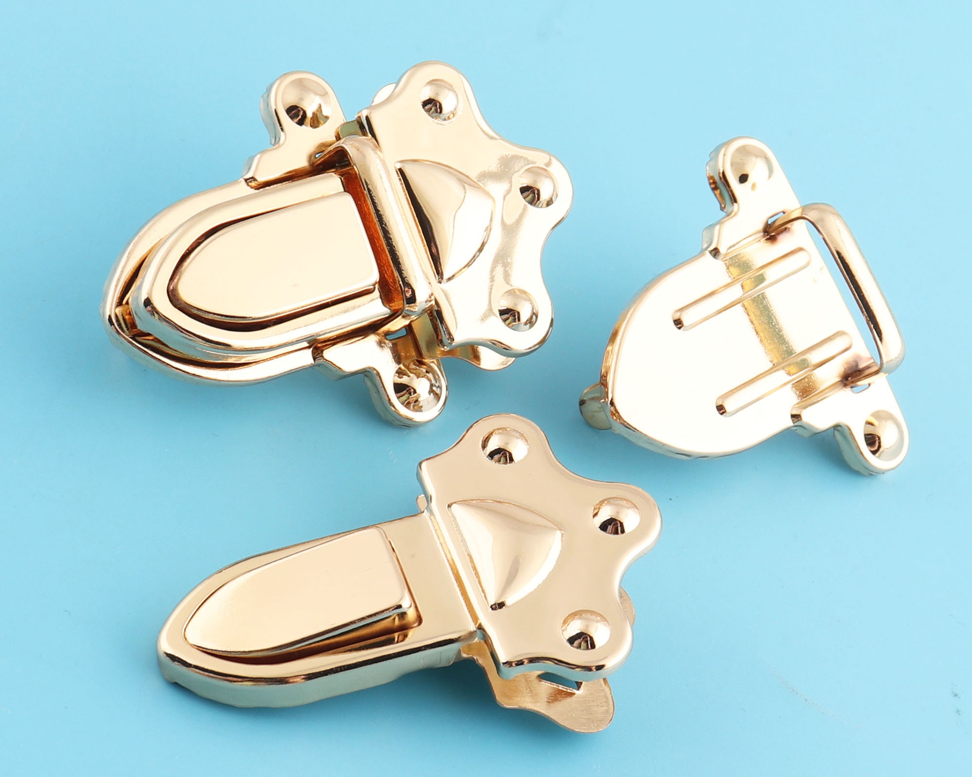 Purse lock Tongue Purse Lockbag Latch with gold color5240mm | Etsy