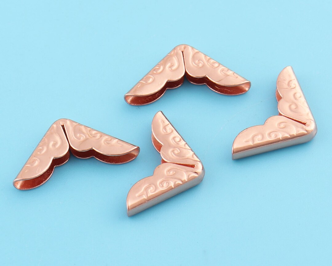 Small Corner Protector Book Corners Purse Corner 14 Mm Rose Gold Color ...