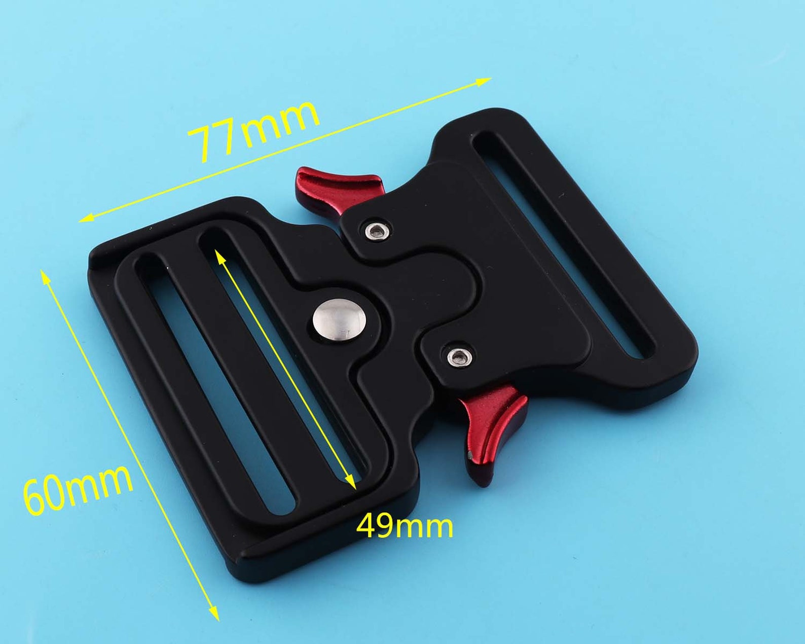 Quick Side Slide Release Buckle 6077mm Black Colorfor - Etsy