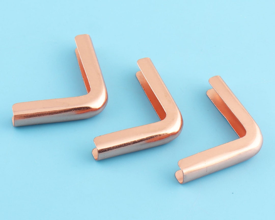 Metal Corner Protector Book Corners Purse Corner 30*5 Mm Rose Gold ...