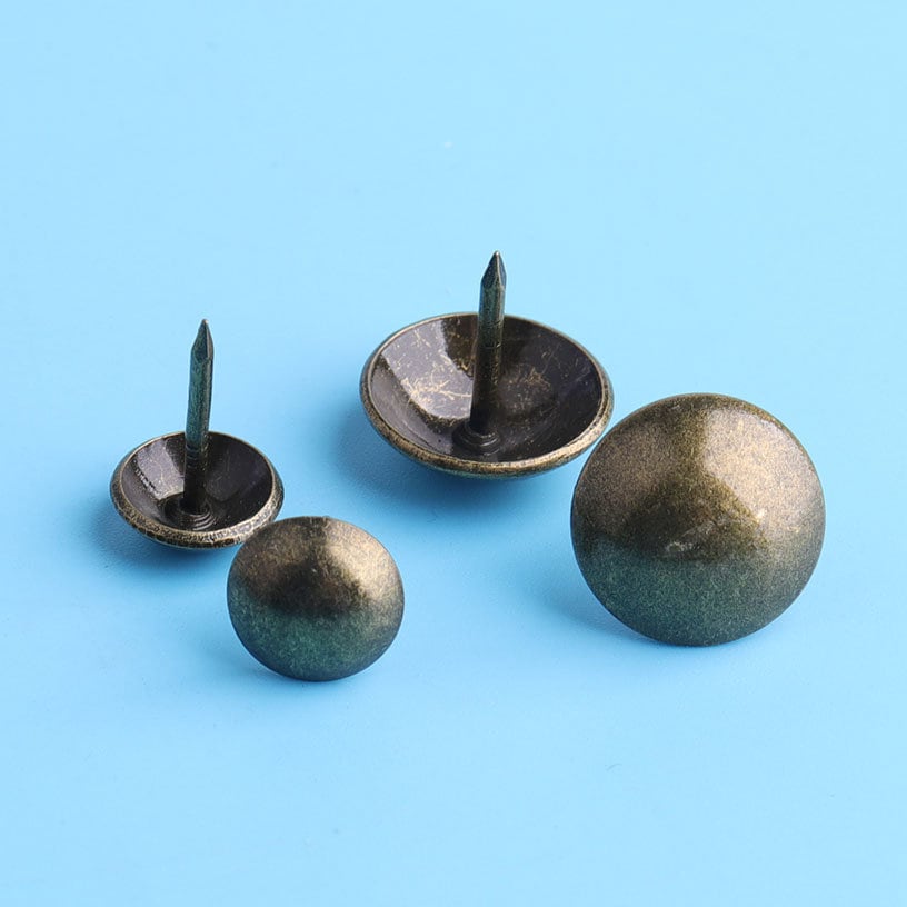 Turtle Back Upholstery Decorative Nails/tacks Antique Bronze - Etsy