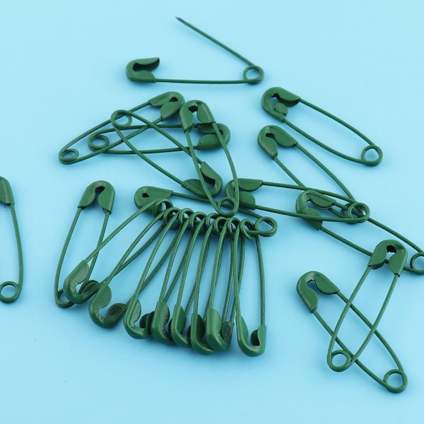 Colored Safety Pins - Etsy