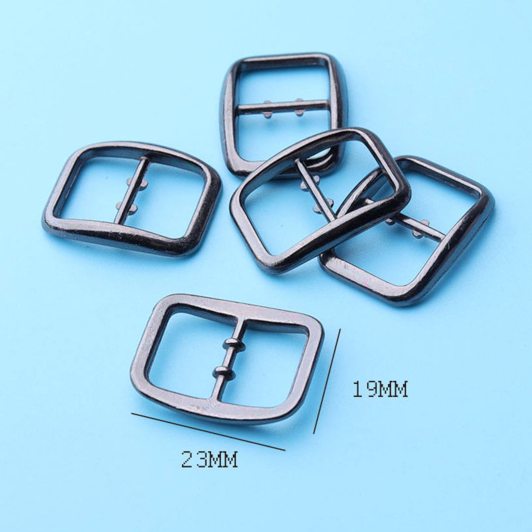 20pcs Slide Tri Bars for Adjustable Straps Black Square Copper Slide ...