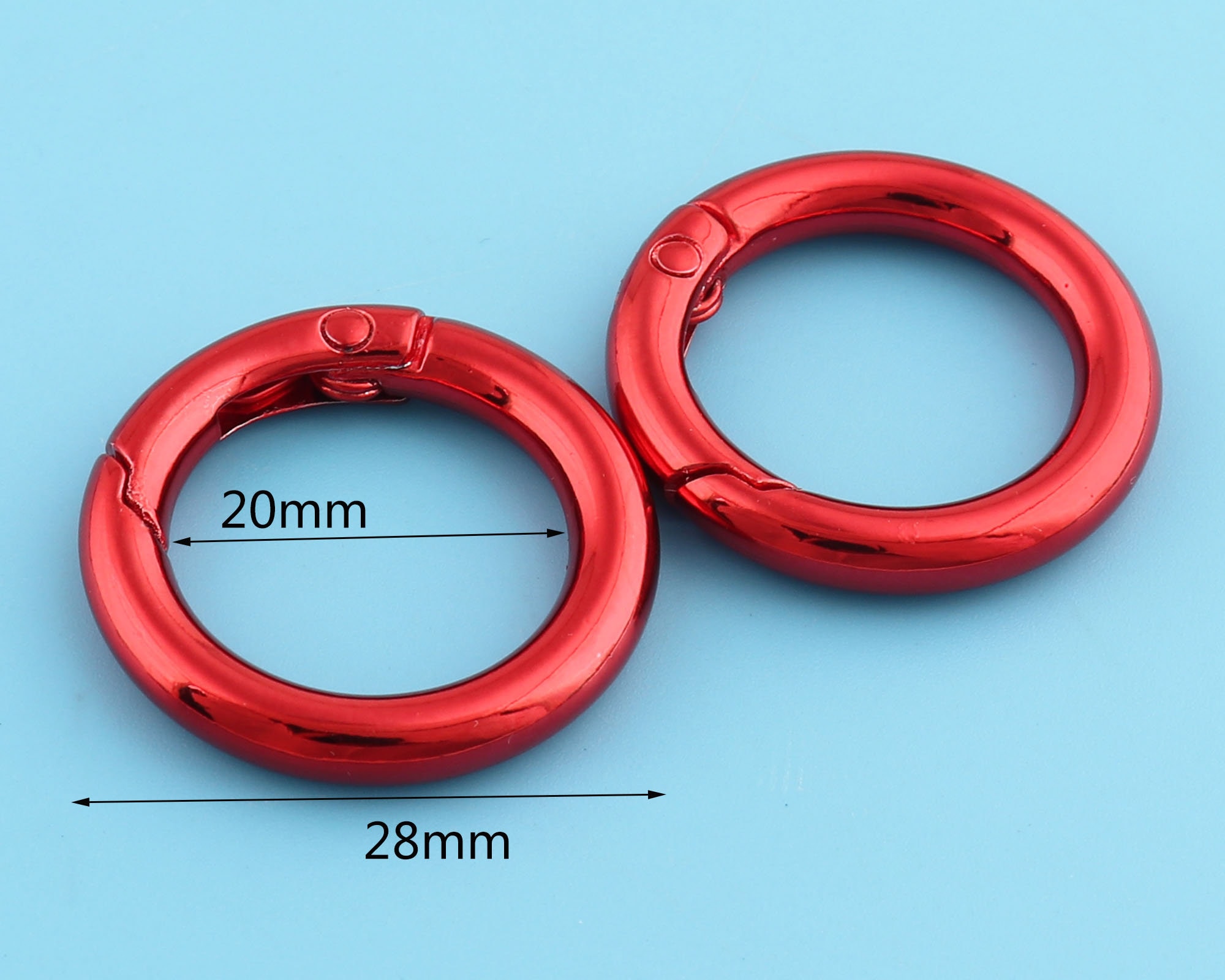 Spring Gate Ring O Ring,round Gate Ring With Red Color,out Diametel ...