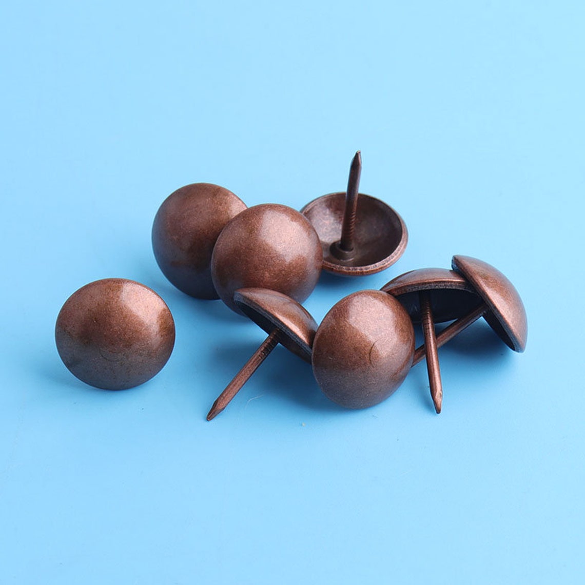 Antique Bronze Box Tacks Box Making Tacks Screw Nails Upholstery Tacks ...