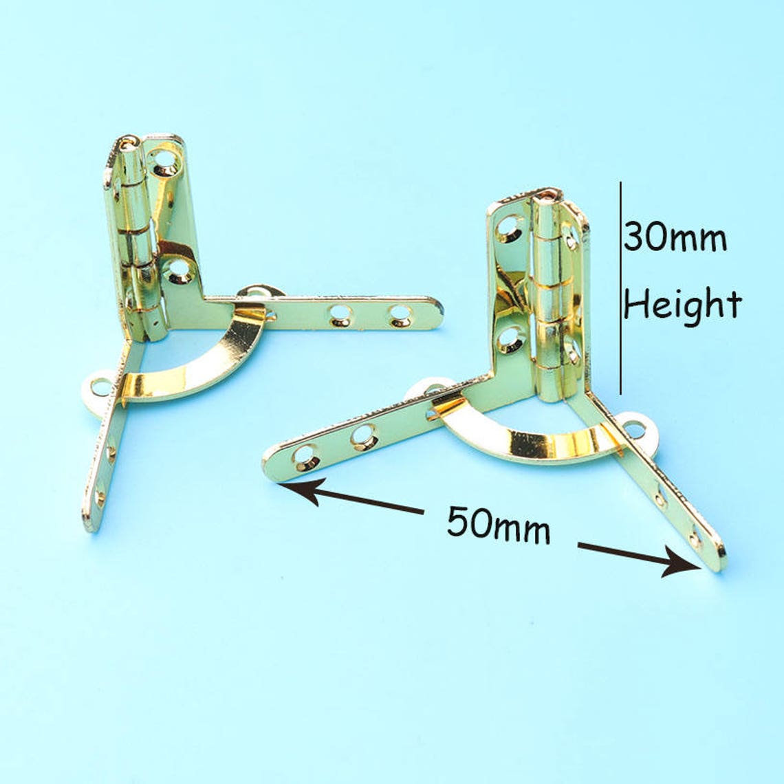 4PCS BOX Hinges Fixed Ear Gift Box Aircraft Gemel Supplies - Etsy