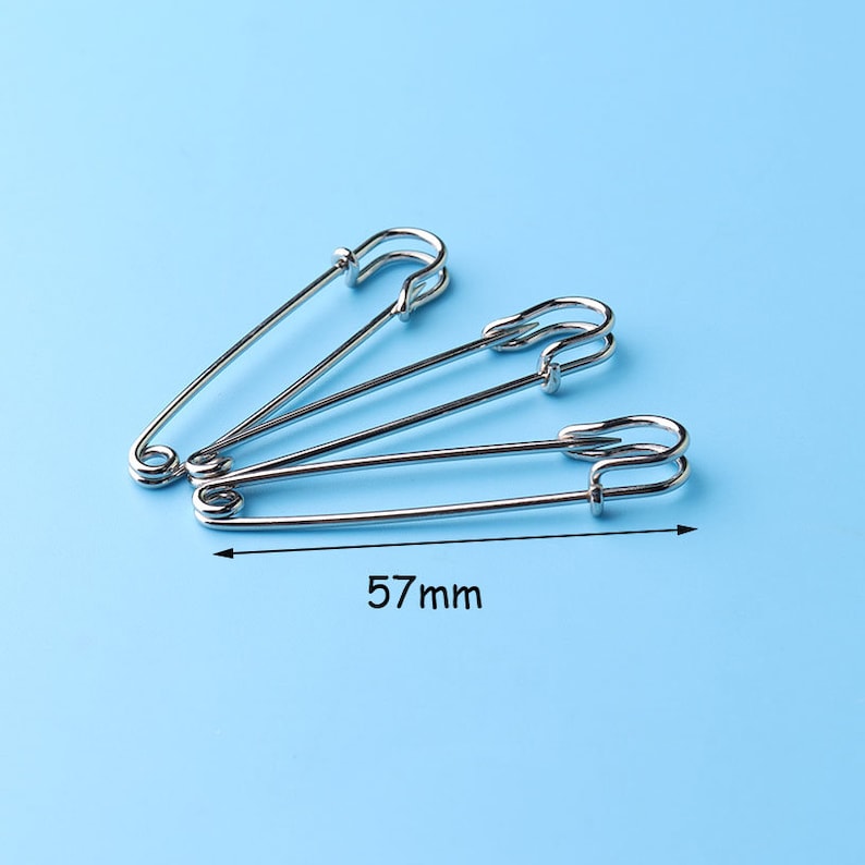 12pcs Safety Pins 57mm Clothing Safety Pin Jewelry Pins - Etsy