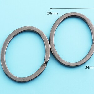 Oval Key Split Rings Metal Oval Rings Key Ring O Ring,key Chain ...
