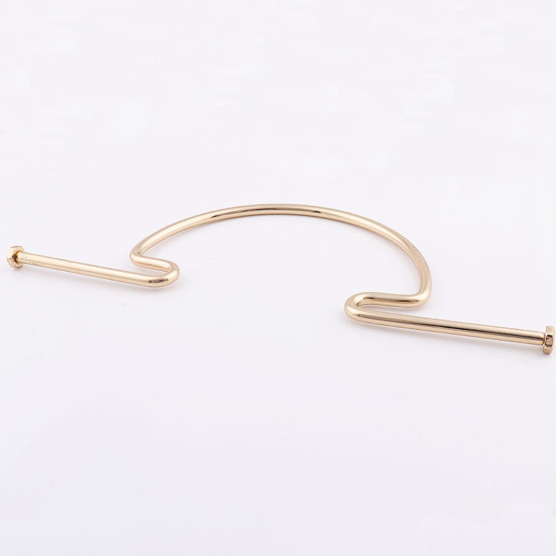 Golden Purse Handle Bag Handle Rectangle Handbag Handle Bag | Etsy