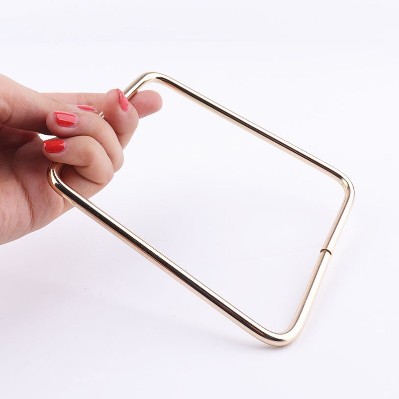 Bag Handle Carry Ring Hexagonal Rectangle Handbag Handle Screw Handbag ...