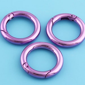 Spring Gate Ring O Ring,round Gate Ring With Purple Color,out Diametel ...