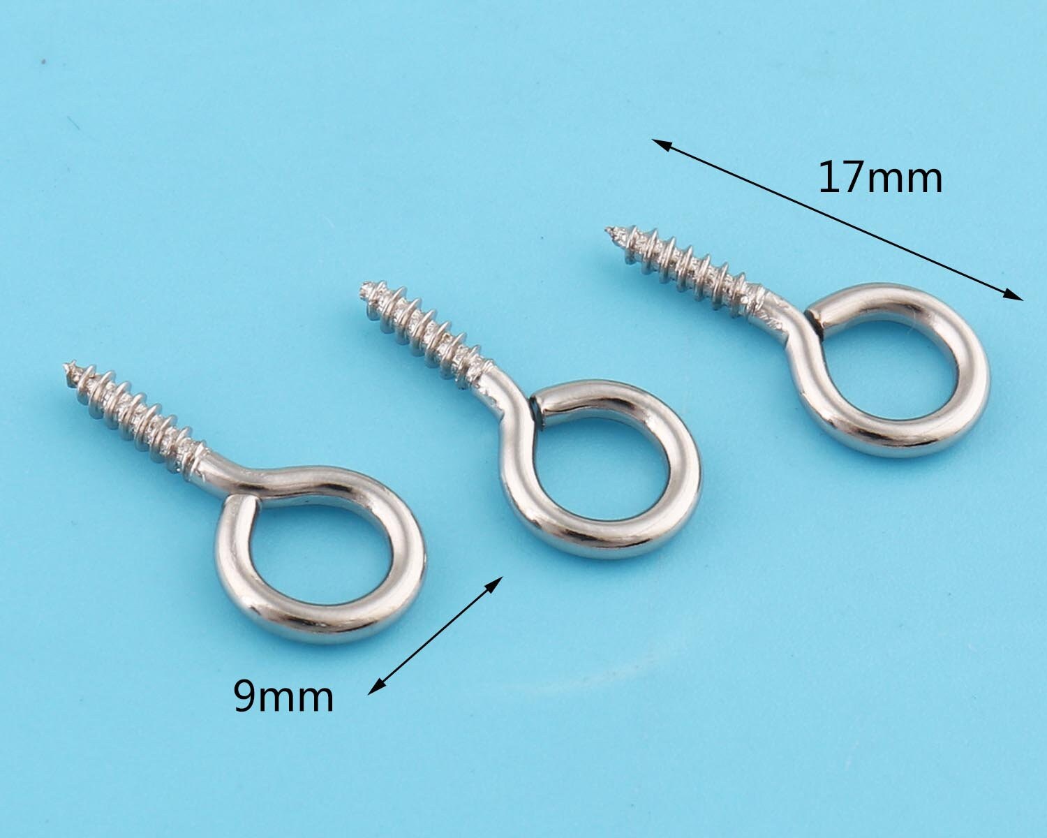 Screw Eye Bails,loop Screws Screw Eye Pins With Silver 179 Mm,for ...
