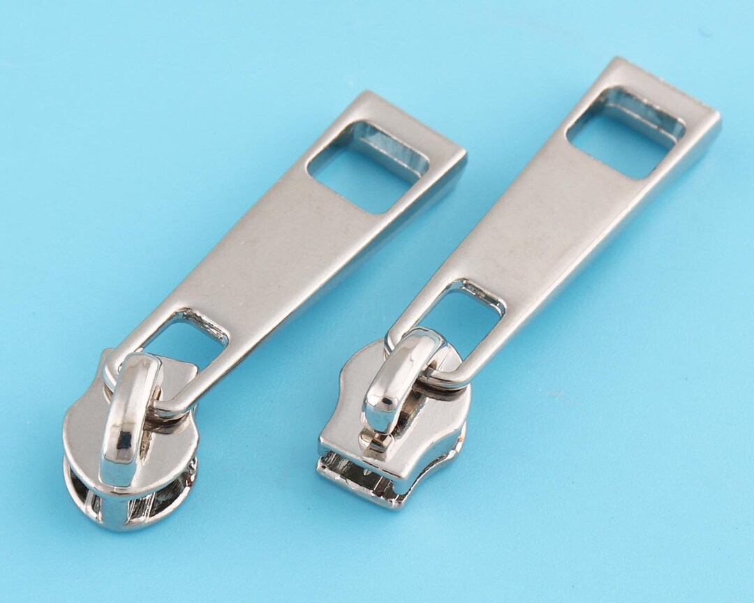 Zipper Pulls,zipper Heads With Silver Color, Zipper Sliders of Size 34* ...