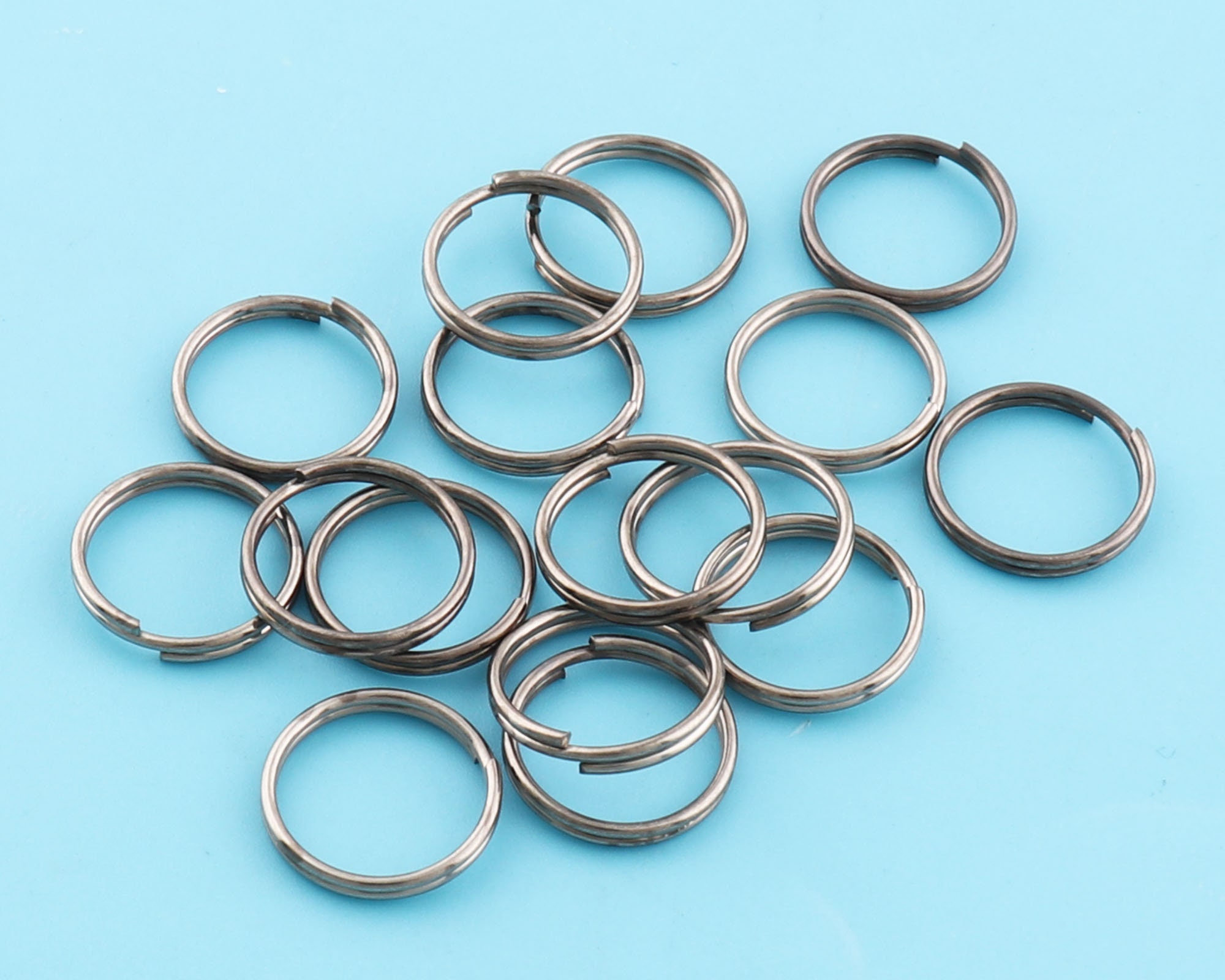 Metal O Rings Key Ring Key Split Rings,key Chain Connector With Gun ...