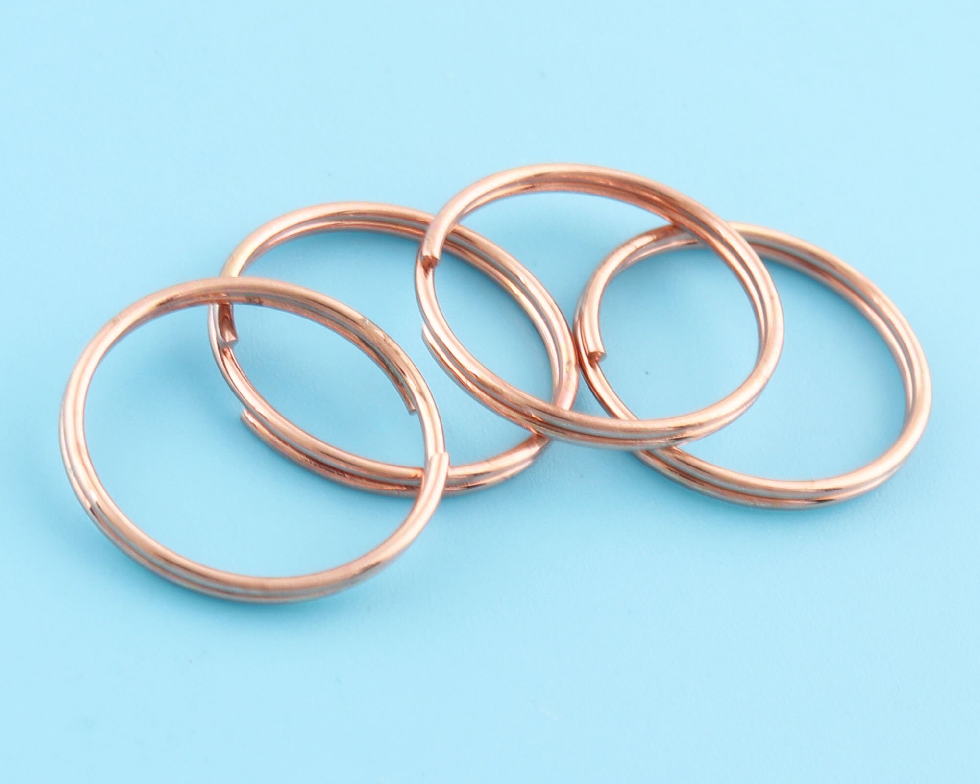 Key Split Rings Key Ring,double Split Jump Rings,key Chain Connector ...