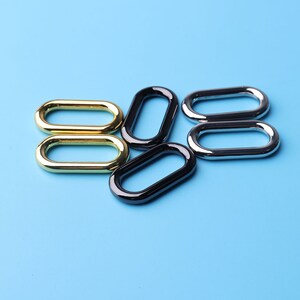 4pcs Oval Ring, Finish O Shape Rings, for 7/8inch 0 Rings, Small Oval ...