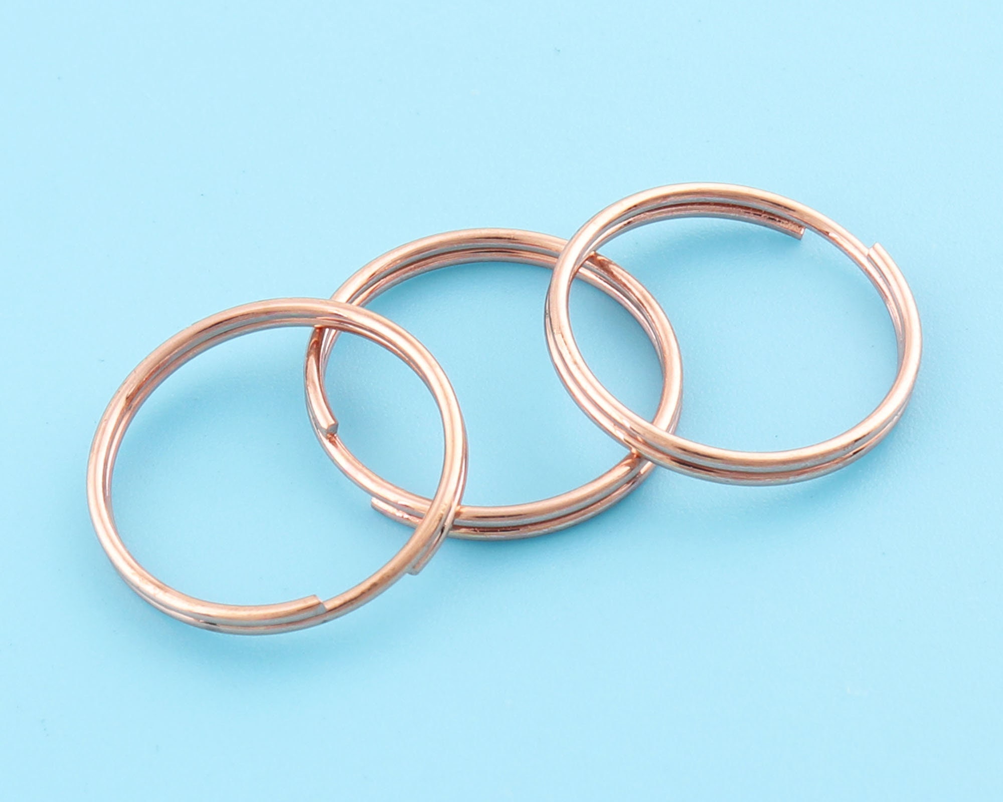 Key split rings key ringDouble Split Jump RingsKey Chain | Etsy