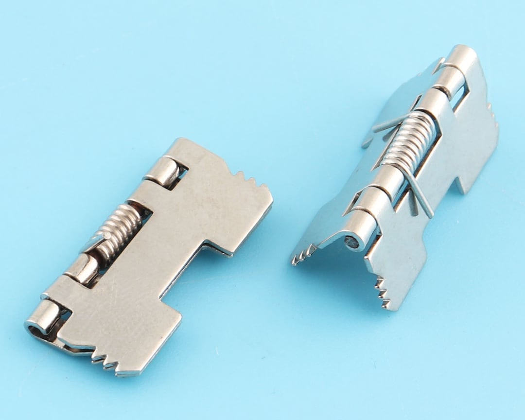 Spring Hinge Metal Box Hinges With Silver Color,9*20 Mm Hinges for a ...