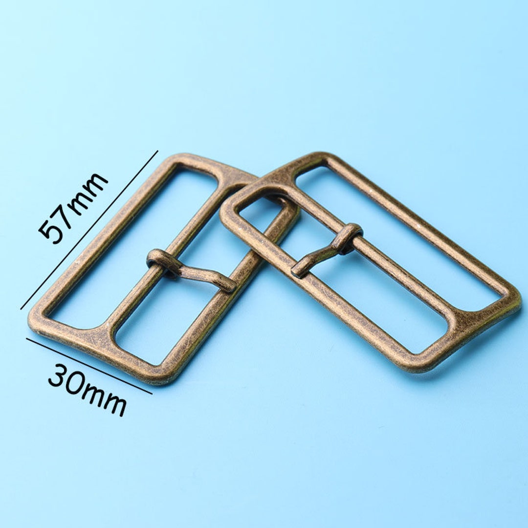 2pcs Bronze Belt Buckle - Belt Making Supplies,diy Buckle Hardware for ...