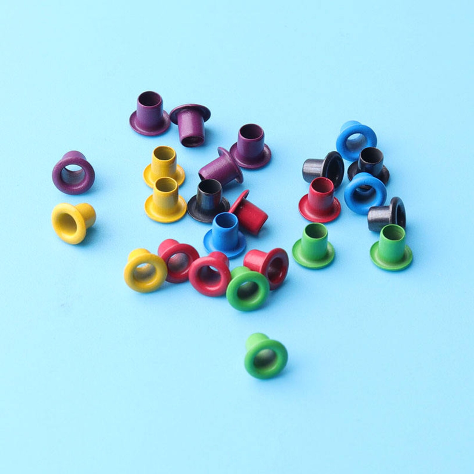 100pcs Eyelets Grommets Happy Colorful 2mm Hole Rivet Studs - Etsy
