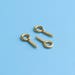 50pcs Screw/ Eye Bails Gold Plated Eye Pin Bail Top Drilled - Etsy
