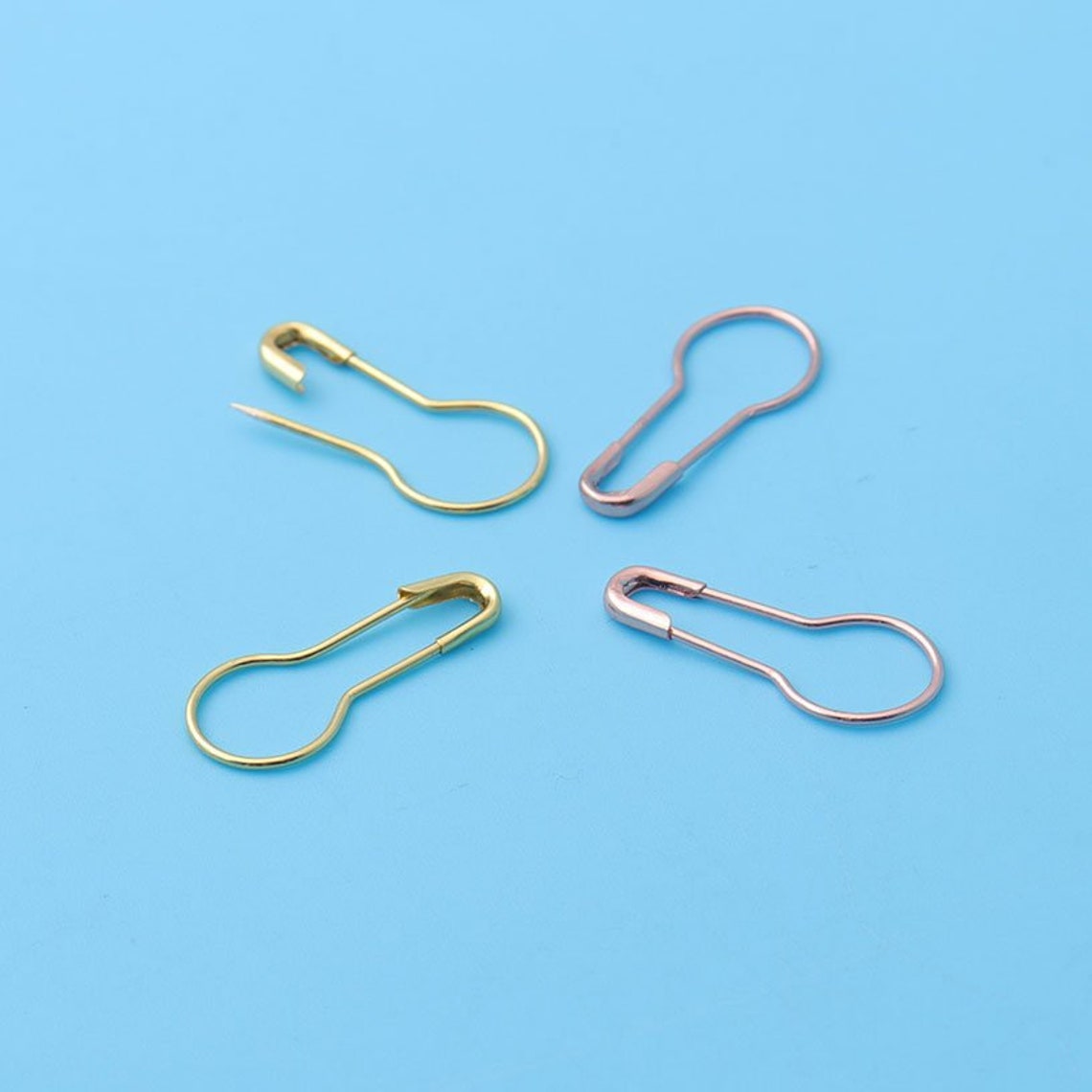 300pc Safety Pins / Locking Stitch Markers / Hang Tag Pins / - Etsy