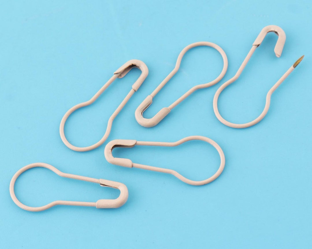 200pcs Light Pink Color Safety Pin,metal Safety Pin,colorful Pins,22 Mm ...