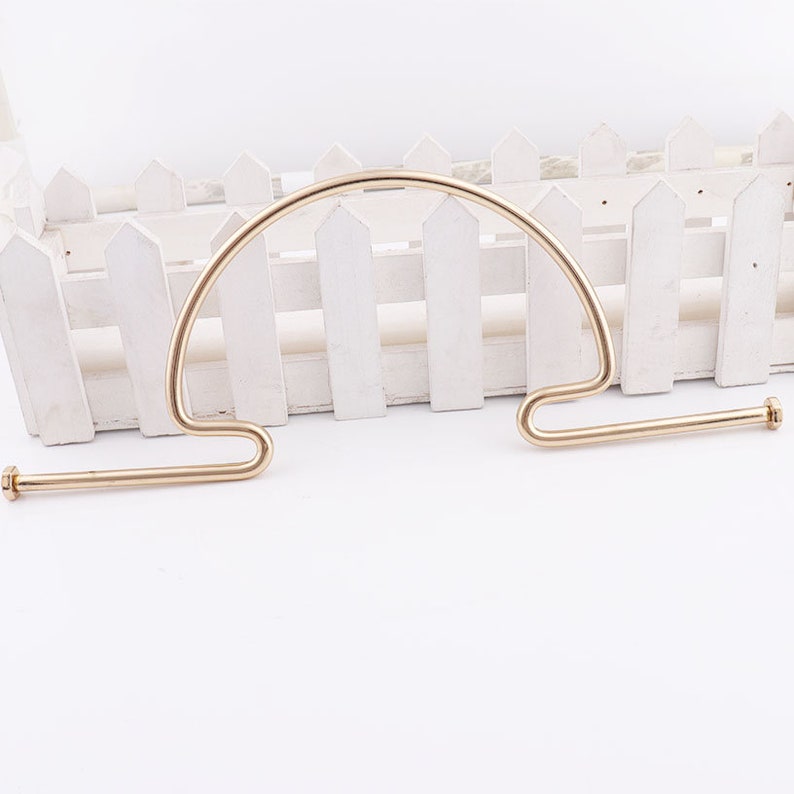 Golden Purse Handle Bag Handle Rectangle Handbag Handle Bag Frame Bag ...