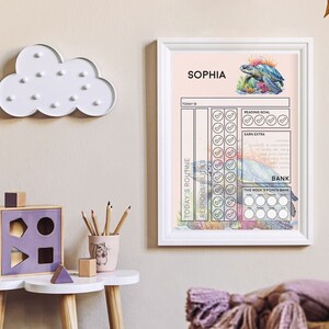 Editable Kids Chore Chart kids daily routine printable kids chore chart ...