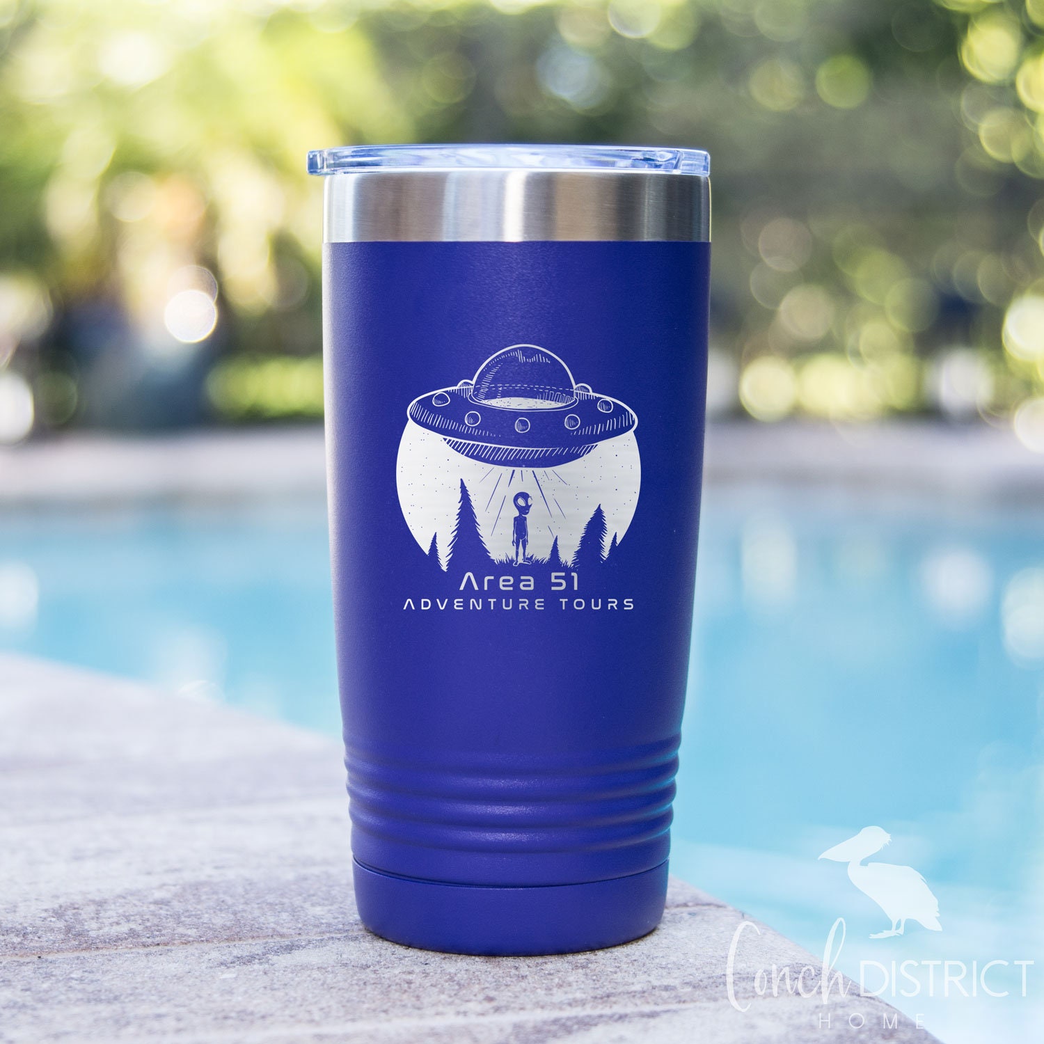 Area 51 Tumbler Alien Tumbler Area51 Outer Space cup UFO cup | Etsy